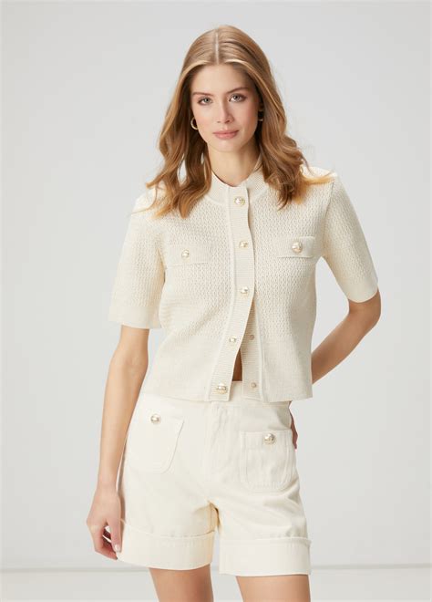 Beymen Club Beige Glitter Knit Jacket