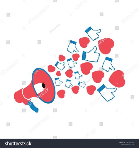 Social Media Button Vector Collection Microphone Stock Vector Royalty