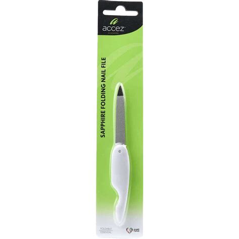 Accez Sapphire Folding Nail File Nahdi