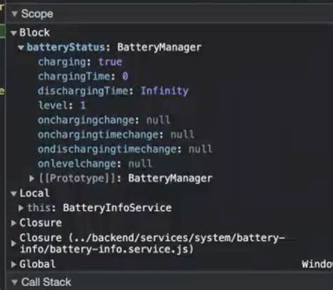 Javascript Is There A Way To Detect There Is No Battery On The Device