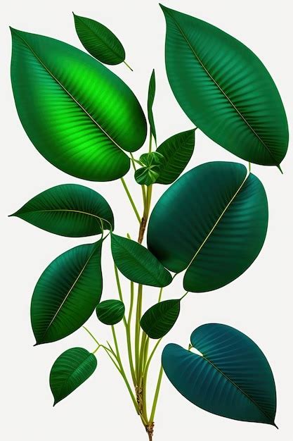 Premium Ai Image Twisted Wild Liana Jungle Vines Plant With Green