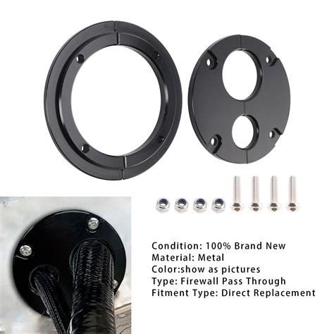 Firewall Pass Through Eliminates Firewall Grommet For Holley Terminator Mad Hornets