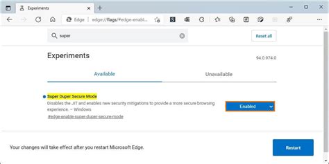 How To Enable Super Duper Secure Browsing Mode In Microsoft Edge
