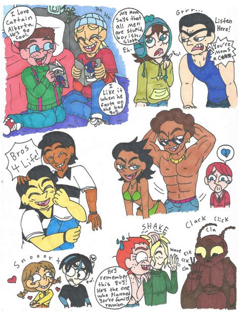 Total Drama Genderbent Dump 2 Deck The Balls Boi By Abrigedfoamy On
