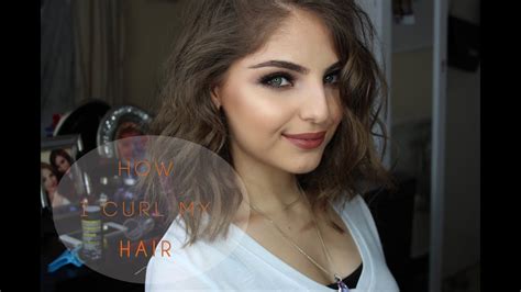 How To Curl Short Hair ♡ Youtube