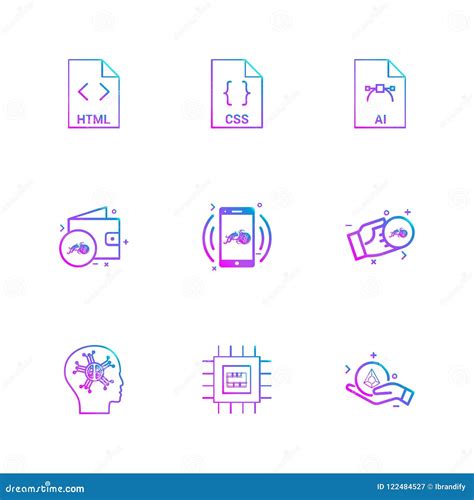 Html Css Ai Wallet Mobile Crypto Currency Money Ic Stock