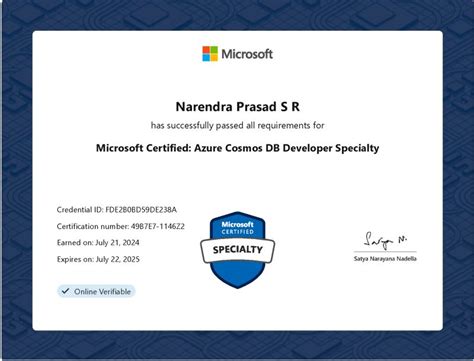 naren 👩‍💻 on linkedin azure cosmosdb cloudinnovation techjourney