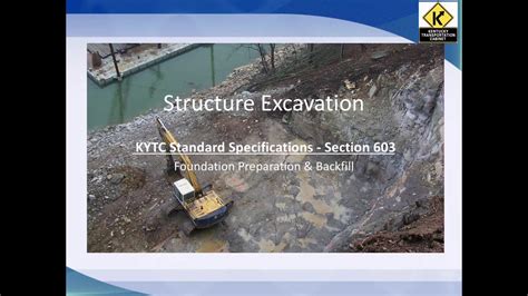 Structure Excavation And Backfill Youtube