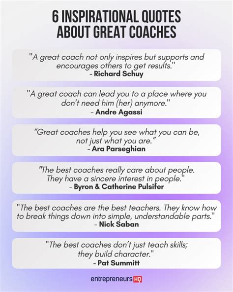 Coaching Inspirational Quotes
