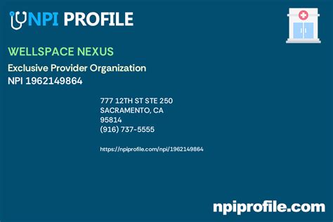 Wellspace Nexus Npi 1962149864 Exclusive Provider Organization In