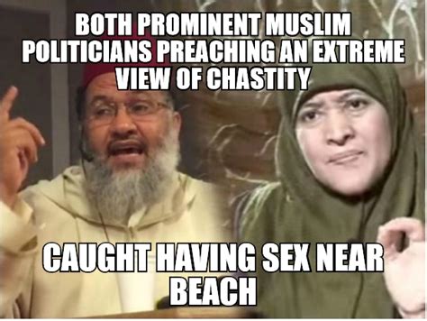Islamist Politicians Who Preached Chastity Caught Having Sex Near Beach Album On Imgur
