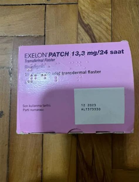 Exelon Patch 133mg At Rs 6900stripe Antipsychotic Medicine In