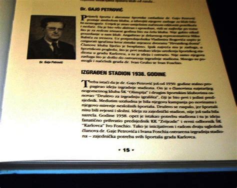 Josip PerkoviĆ NaŠih 85 Godina Knjiga O Povijesti Nogometa U Karlo