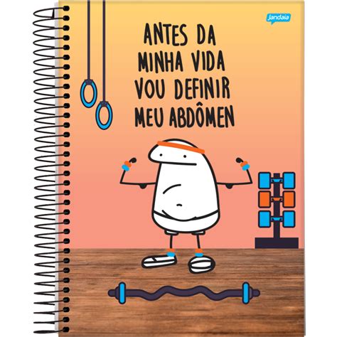 Caderno Universitário CAPA DURA Matérias FLORK Folhas Jandaia Shopee Brasil