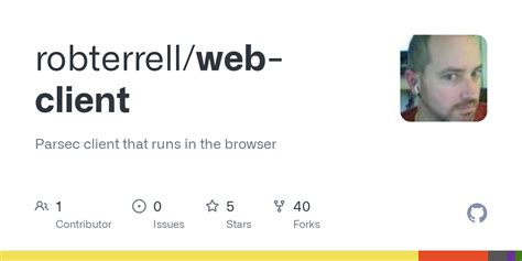 Github Robterrell Web Client Parsec Client That Runs In The Browser