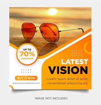 Premium Vector Sunglass Sale Social Media Post Ads Template And