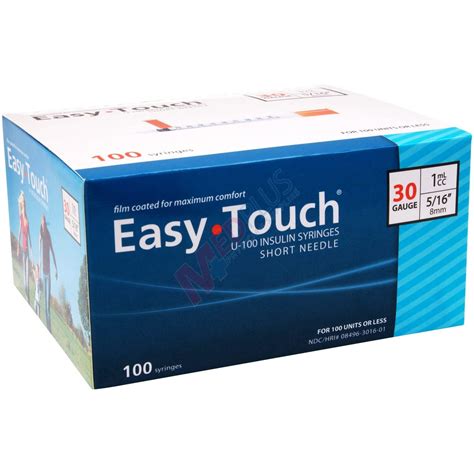 Insulin Syringes Easy Touch