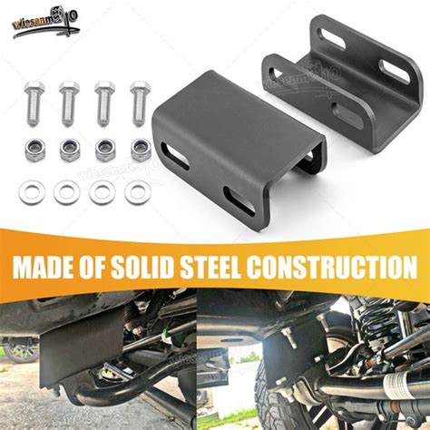Steel Sway Bar Drop Bracket Kit 1 6 Lift For Dodge Ram 2500 3500 94 13