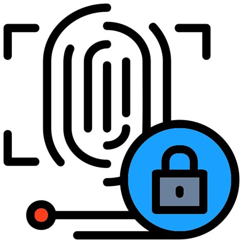 Biometric Authentication Free Security Icons