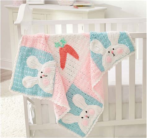 Luv My Bunny Crochet Blanket Free Pattern Styles Idea