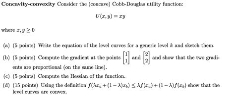Concavity Convexity Consider The Concave