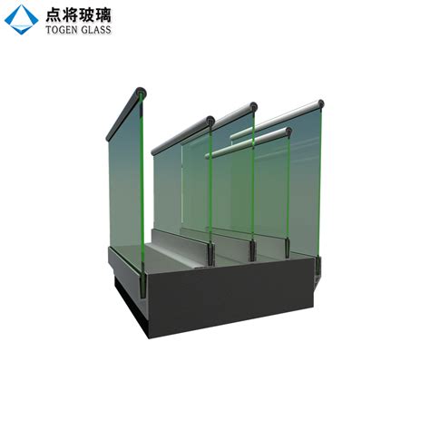 Glass Railing Balustrade With Aluminum U Channel Base Shoe China U