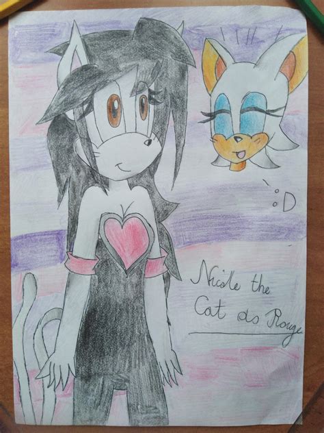 Nicole The Cat As Rouge By Adrianbocek On Deviantart