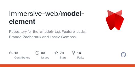 model element examples index at main · immersive web model element