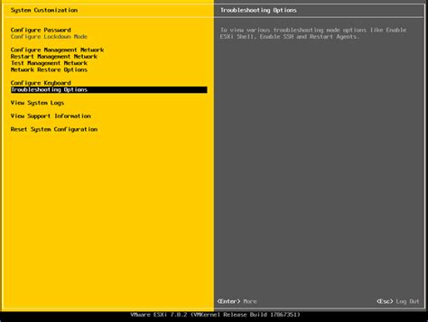 How To Enable Esxi Shell And Ssh Using Dcui Direct Console User Interface Cloudthat Resources
