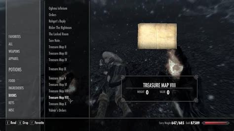 Ive Been Watching Skyrim Youtube And Why Does My Inventory Look
