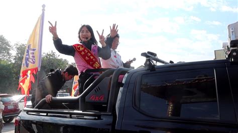 雙姝之戰！第三選區謝衣鳳車隊掃街王惠美相挺
