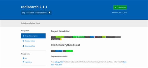 Use Redis Py Client Over Deprecated Redisearch · Issue 31300 · Frappe