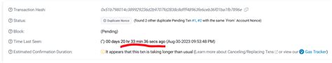 Pending Contract Interaction Support Metamask