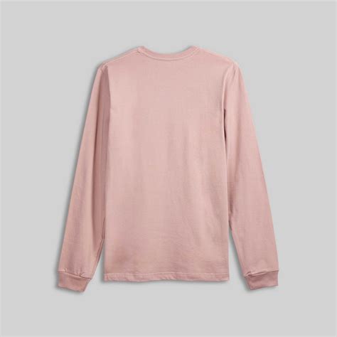 Heavyweight Long Sleeve T Shirt Dusty Rose 275 Gsm House Of Blanks