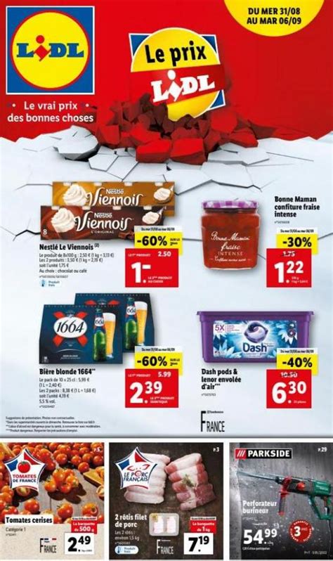 [31 8 2022 06 9 2022] Catalogue De La Semaine Lidl