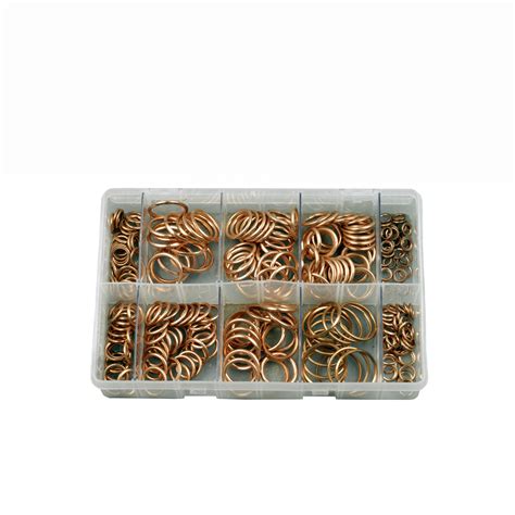 Assorted Copper Compression Washers Central Fasteners
