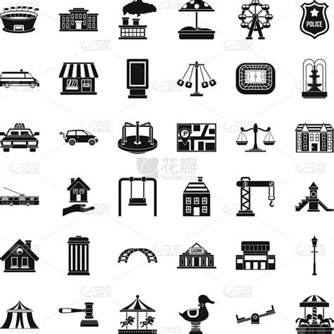 城市 极简构图 计算机图标 分离着色 长椅 风景 图像 公园 布置 收集素材 花瓣网