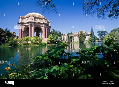 Palace Of Fine Arts Presidio Park San Francisco California Usa
