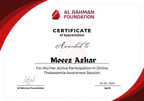Thrilled To Share My Certificate For The Online Awareness Session On