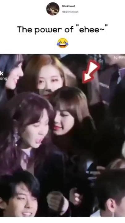 Lisas Ehee Is So Iconic Blackpink Funny Lisa Blackpink Instagram