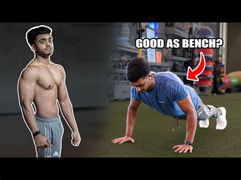 How Many Push Ups Are Equivalent To Bench Press