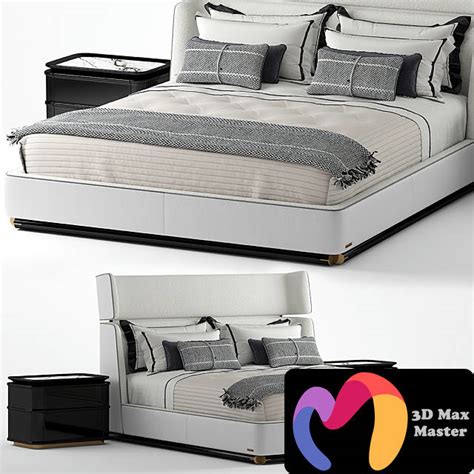 Visionnaire Reverie Bed 3dmaxter