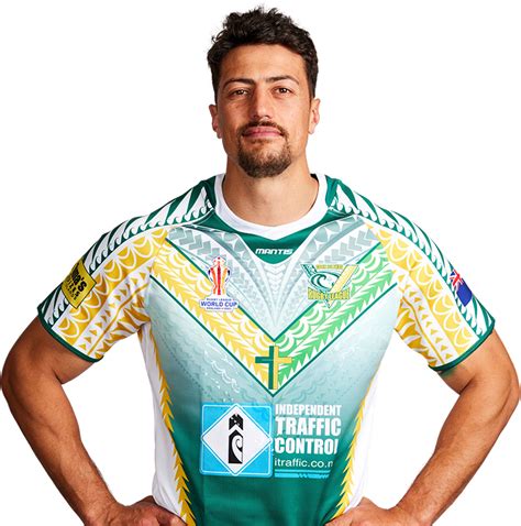 Official Rugby League World Cup Profile Of Anthony Gelling For Cook Islands