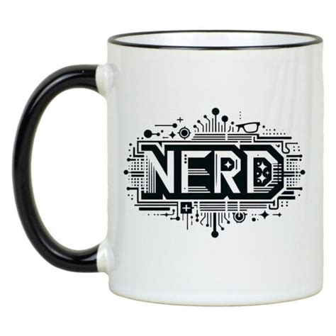geschenk für nerds tasse mit nerd motiv 330ml fördeblau