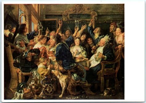 Jacob Jordaens The Feast Of The Bean King Kunsthistorisches Museum