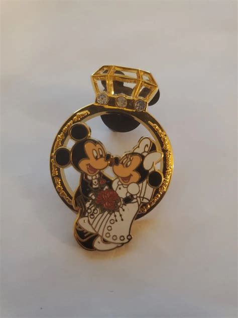 Mickey Mouse And Minnie Mouse Wedding Ring