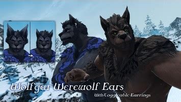 Trimmed Werewolf Ears For Male Viera Xiv Mod Archive