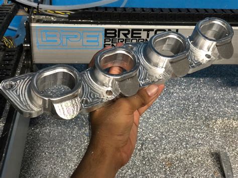 Honda D16 Billet Intake Flange Breton Performance Engineering
