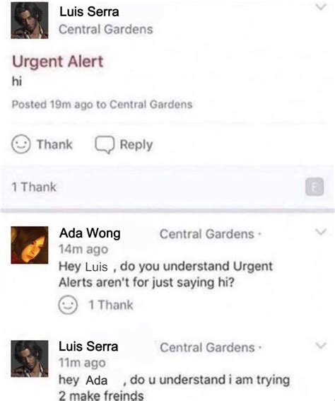 Ada And Luis Resident Evil Funny Resident Evil Game Resident Evil