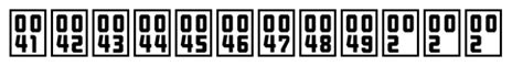 Caribe Digits Font What Font Is